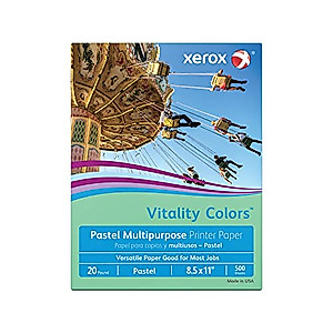 Multi-Purpose Pastels, 20 Lb (75G/M2), Paper Wrapped, 11,8.5X11 Green
