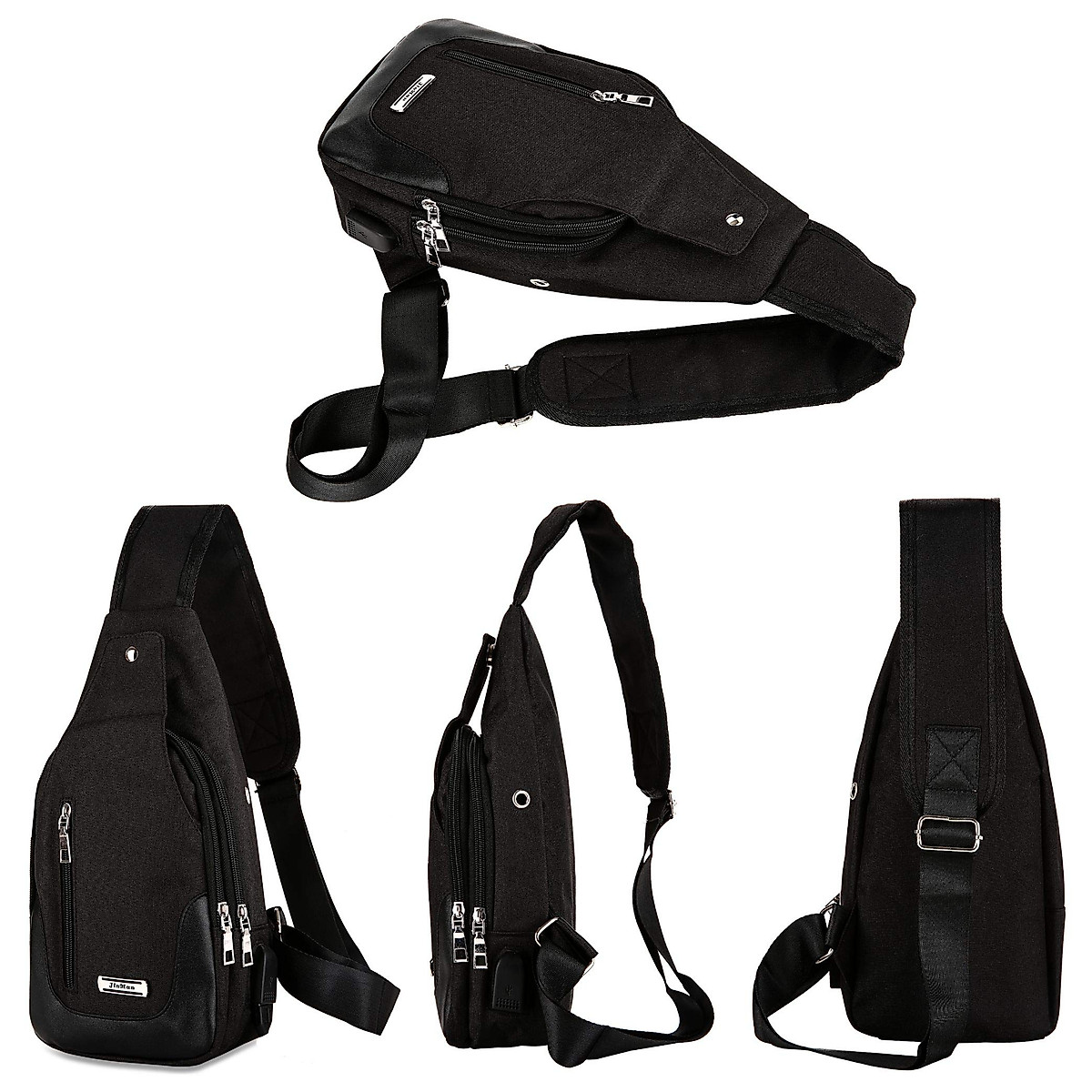 DOUN Casual Unisex Adults Sling Shoulder Backpack