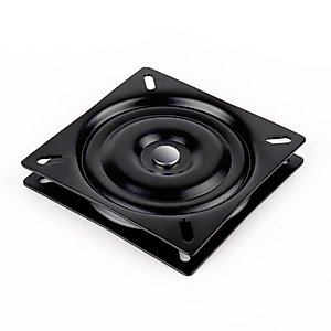 Boat Seat Swivel, Bar Stool Swivel Plate Replacement, Square Swivel Mechanism for Furniture Recliner Chair and Boat Seat