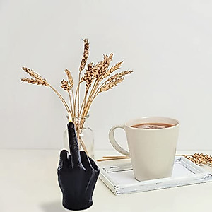 Middle Finger Scented Candle, Black Gifts Candle for Women, Fragrance Candle Gift for Sister Friend, Soy Wax Long Lasting Scented Candle for Home Bedroom Decoration Birthday Gift