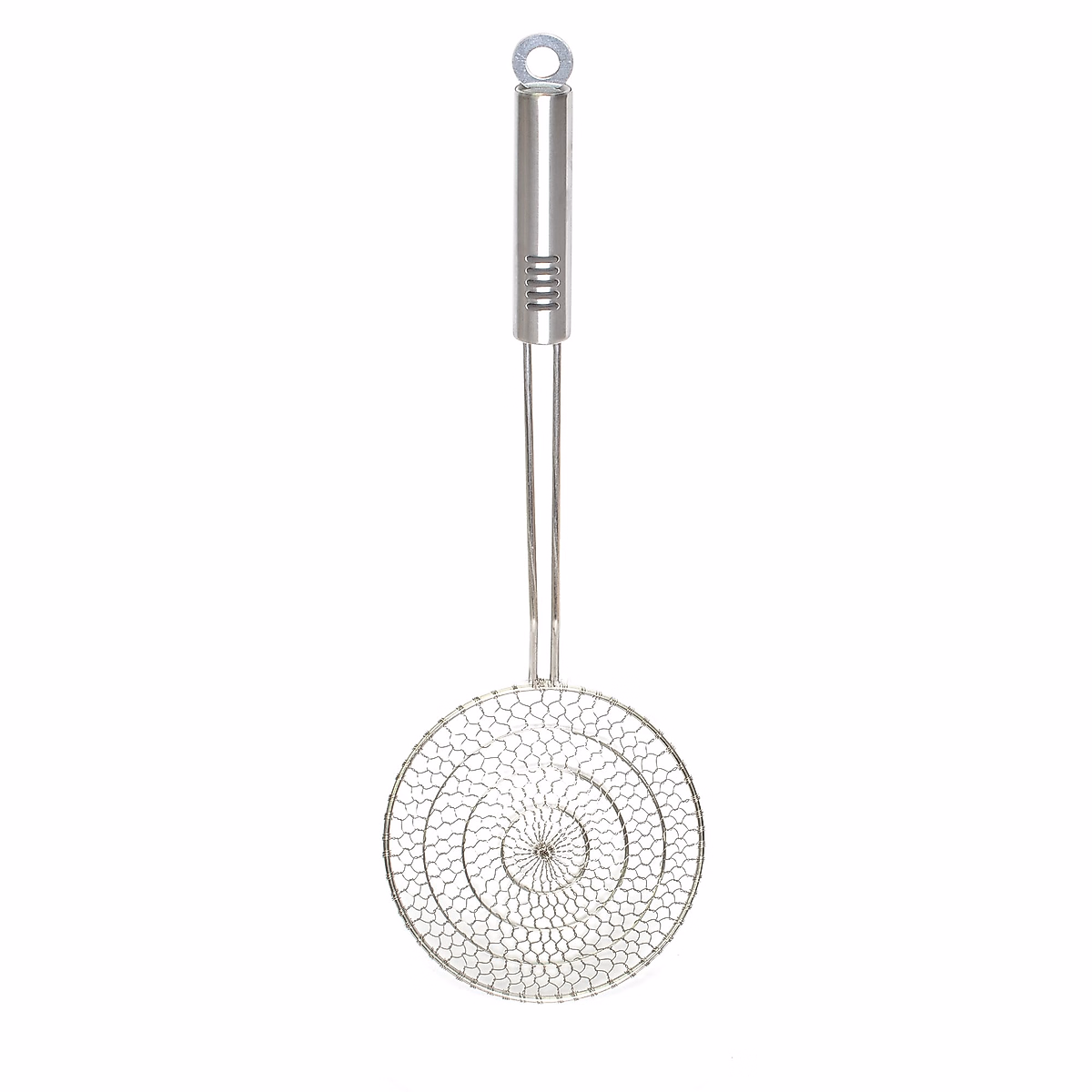 Helen’s Asian Kitchen Spider Strainer, All Stainless Steel, 5-Inch Strainer Basket With 10.25-Inch Handle