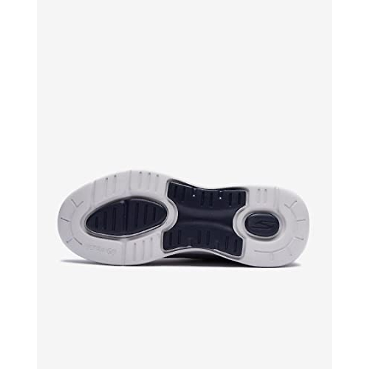 Skechers Men's Gowalk Arch Fit-Athletic Workout Walking Shoe with Air Cooled Foam Sneaker, Grey/Navy, 11.5 X-Wide