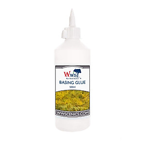 War World Scenics Static Grass Basing Glue 500ml for Model Railway Dioramas & Wargaming Terrain