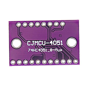 Gump's grocery 74HC4051 8-Channel-Mux Analog Multiplexer Demultiplexer Module Compatible with Raspberry Pi