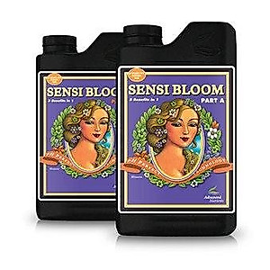 Advanced Nutrients Sensi Bloom A & B 1L & Carboload 1L Bundle w/Card & Pipette