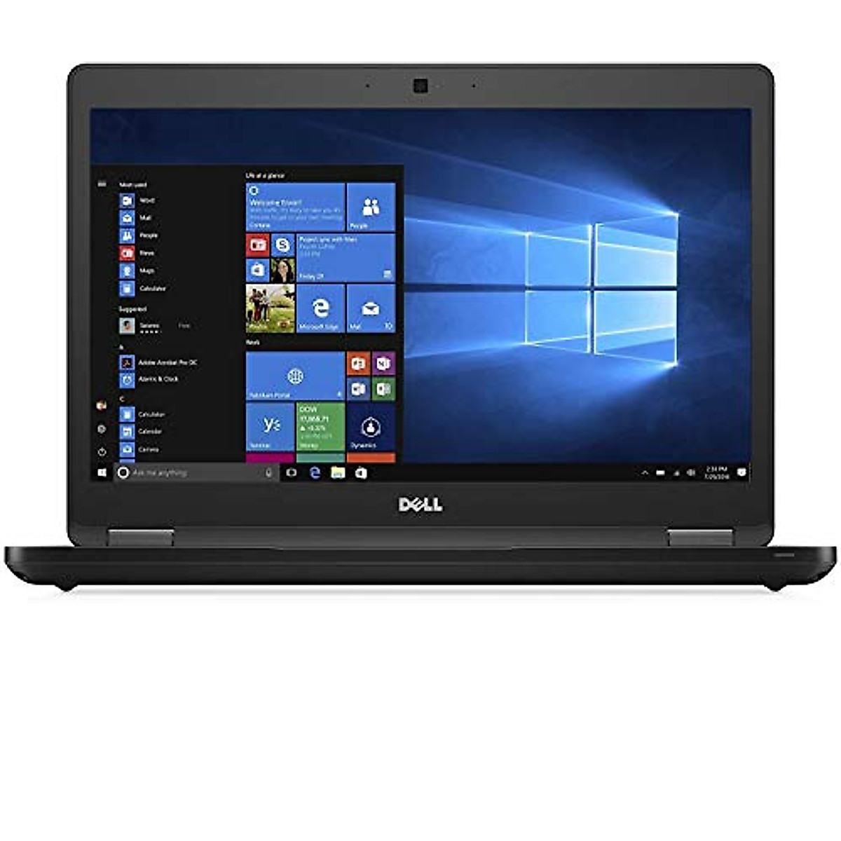 Dell Latitude 5480 Business Laptop, 14 Inch FHD Touchscreen, Intel Core 7th Generation i5-7300U, 16GB DDR4, 256GB SSD, Webcam, Bluetooth, Windows 10 Pro (Renewed)