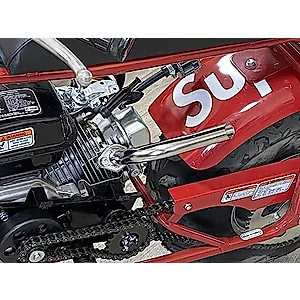 jtfrkope Exhaust Pipe for CT200U BT200X Mini Bike for GX160 GX200 Go Cart for Predator 212cc Go Kart & Mini Bikes