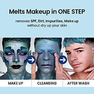 coxir ULTRA HYALURONIC CLEANSING OIL l Gentle Korean Facial Cleanser, Blackhead, Makeup Removal with Hyaluronic Acid, Plant-based oils, No Mineral Oil [5.07 Fl.oz(pack of 1)]