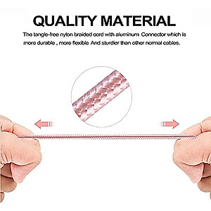 Aux Cord for iPhone, Lightning to 3.5mm Audio Nylon Braided Cable for iPhone 12 11 XS XR X 8 7 6 iPad iPod to Car/Home Stereo/Headphone/Speaker, Apple MFi Certified Headphone Jack Adapter