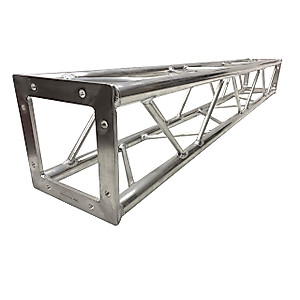 2 DJ Lighting 4.92 ft (1.5 Meter) Bolted Aluminum 8"x8" Truss Light Weight Dual Totem System. 100% Aluminum Bolt Style Trussing! 22 LB. Total Weight!