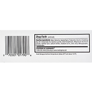 Neutrogena On-The-Spot Acne Spot Treatment with 2.5% Benzoyl Peroxide Acne Treatment Medication to Treat Face Acne, Gentle Benzoyl Peroxide Pimple Cream for Acne Prone Skin Care.75 oz