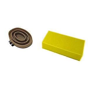 Premium Horse Grooming Kit | 9 Piece Durable Hair groomer Brush Set. Perfect Horse Gift For Beginners or Professional (Brown)