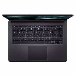 Acer 14" FHD Touchscreen Chromebook Laptop, Dual-Core Intel Celeron N4020, 4GB LPDDR4 RAM, 64GB eMMC Storage, Up to 12.5hrs Battery Life, WiFi, USB-C, Webcam, Chrome OS, w/CUE Accessories