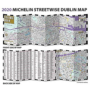 Streetwise Dublin Map - Laminated City Center Street Map of Dublin, Ireland (Michelin Streetwise Maps)