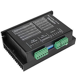 CNC Stepper Motor Driver, 18‑80VAC Stepper Motor Driver, Stepper Motor Accessories Good Performance DMA860H for Stepper Motor