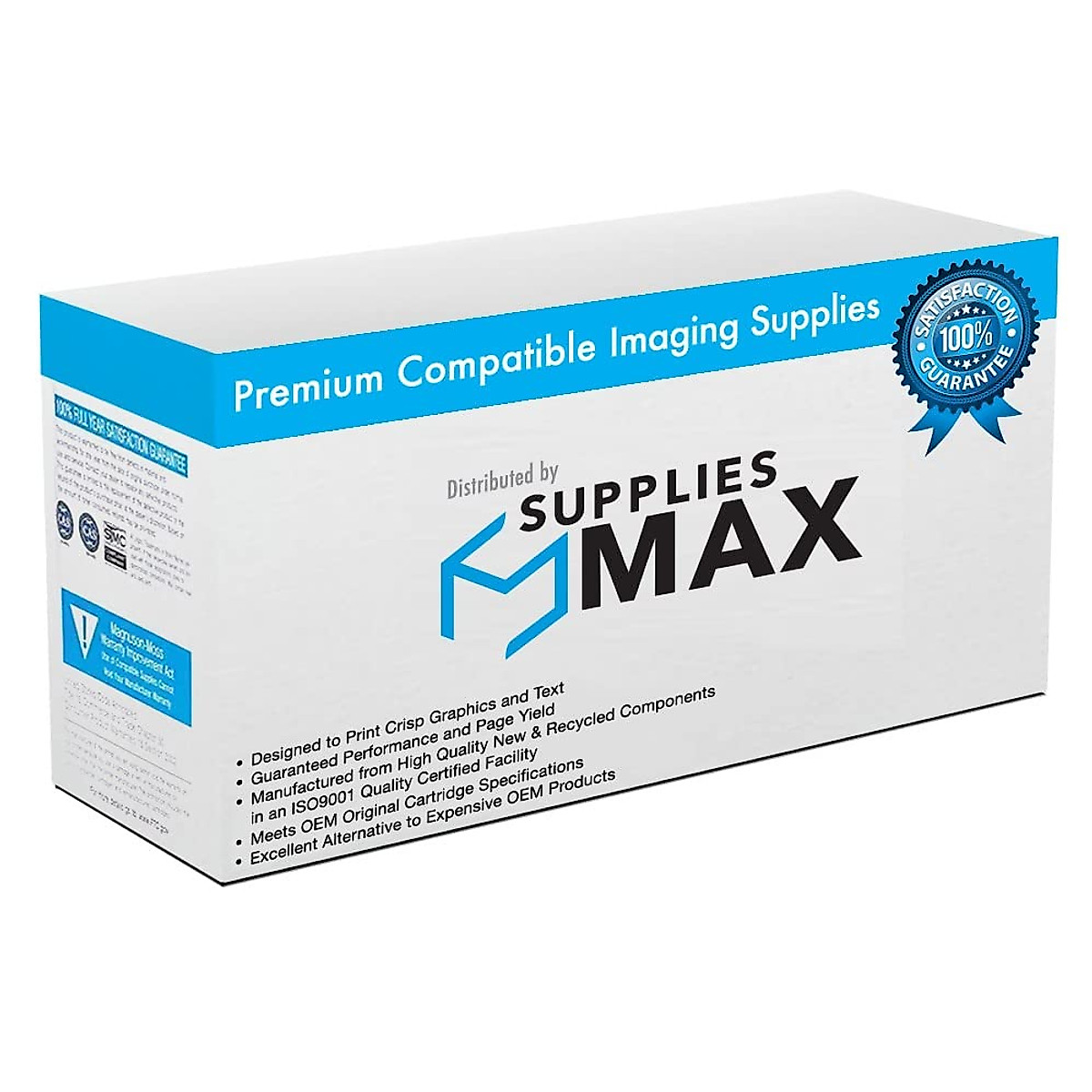 SuppliesMAX Remanufactured Replacement for HP Envy 5540/5545/5640/5660/5665/7640/7645/8000/8005 Black High Yield Inkjet (600 Page Yield) (NO. 62XL) (C2P04AE)
