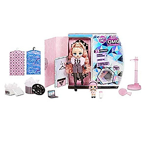 L.O.L. Surprise! O.M.G. Winter Chill Big Wig Fashion Doll & Madame Queen Doll with 25 Surprises