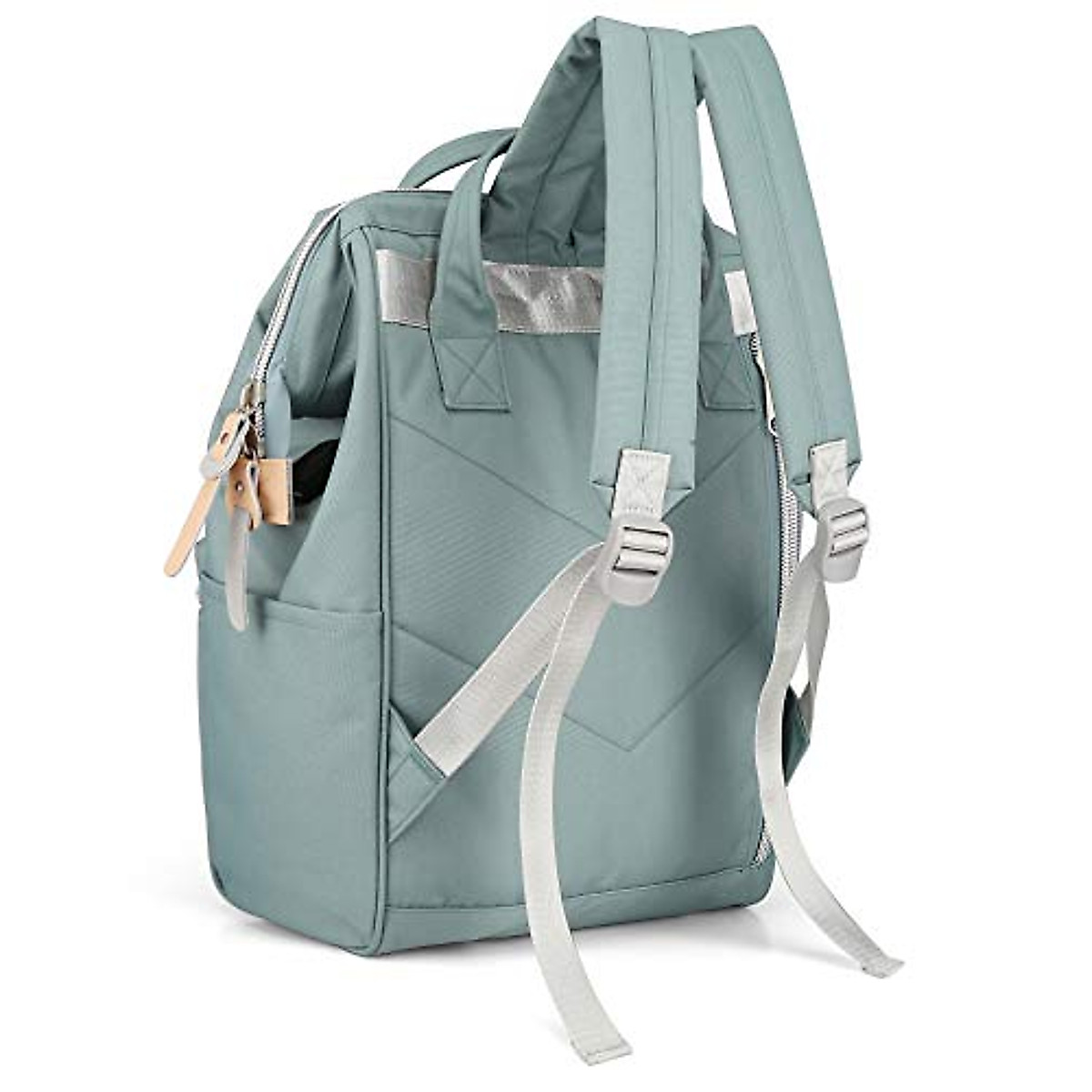 himawari Laptop Backpack for Women&Men Travel Backpack With USB Charging Port Large Business Bag Water Resistant College Bag Computer Bag Backpack for school (1881-SL)