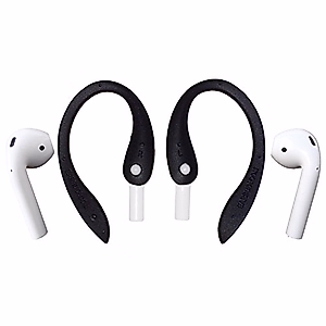 EARBUDi Earhooks Compatible with Your Wireless Apple AirPods | Black