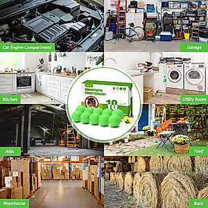 MAGIC CAT Rodent Repellent, 10 Pack Natural Peppermint Oil Pet Safe to Repel Mice and Rats, Mouse Away Repellent for Car Engine RV Closet Truck Garage Cabinet Corridor Indoor Outdoor Rodent Control