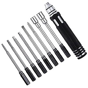 Multifunctional 8 In 1 Screwdriver Set Repair Tool Kit Hexagon Socket For Car Drone Plane Spanner Electric Tools