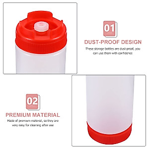 SALAD DRESSING BOTTLE- These squeeze bottle has a proper capacity that can meet your home sauce storage use.