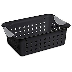 Sterilite® Ultratm Small Black Basket (11.0 X 8.0 X 4.0)