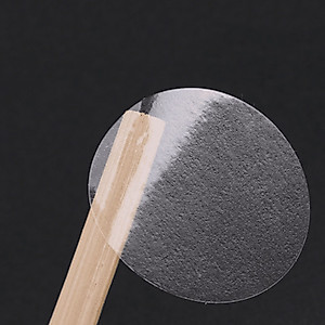 Everlasting Star 1 inch Clear Wafer Seals, 500pcs/Roll, Non-Perforated for Envelopes, Box, Gift Packaging (1 Inch)