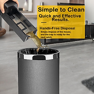 Electric Mouse Killer Mice Trap Mice Zapper Effectively Kill Mouse for Bedroom Kitchen Indoor 2 Packs