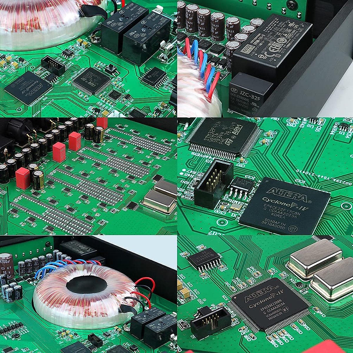 Musician Aquarius R2R DAC HiFi Mid-Range Decoder Balanced DAC USB/Opt/Coax/2 x IIS/AES Input RCA/XLR Output Home Audio Desktop DAC (Black)