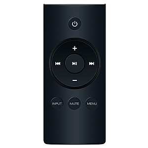 Replacement Remote Control Applicable for Vizio Home Theater Sound Bar SB4021M-B1 SB4020M-B0 SB4021M-A1 SB4021MB1 SB4020MB0 SB4021MA1 SB4020M SB4021M-B1 SB4020MA0M420SL SB4021MB1 Soundbar System