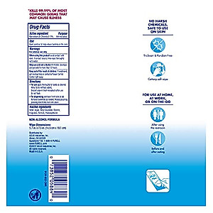 Purell Hand Sanitizing Wipes, Clean Refreshing Scent, 20 Count Travel Pack (Pack of 6) - 9124-09-EC