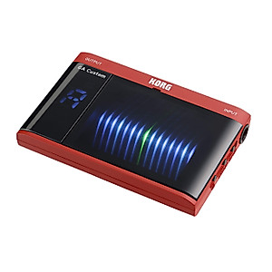 Korg GA Custom Pocket Tuner with 3D Display, Red (ELECTRO5HP73)