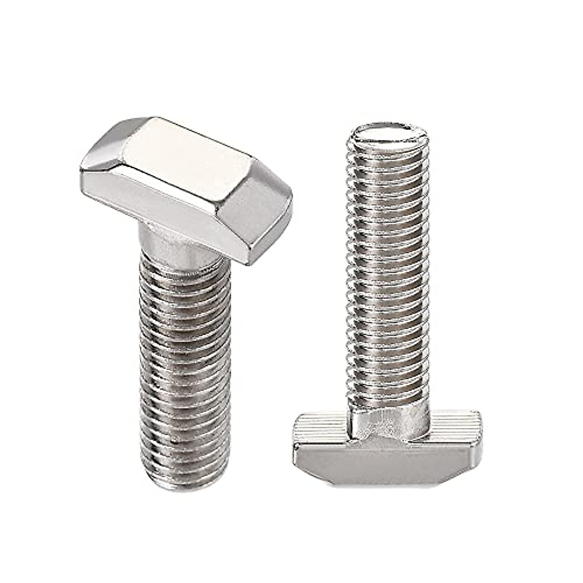 uxcell M8x30mm T-Slot Drop-in Stud Sliding Bolt Screw Carbon Steel for 40 Series Aluminum Profile 20pcs