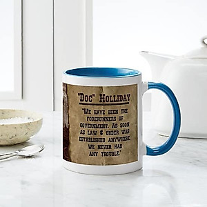 CafePress Doc Holliday Historical Mugs Ceramic Coffee Mug, Tea Cup 11 oz