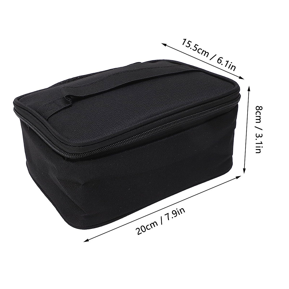 Mini Portable Oven, Waterproof Car Food Warmer, Aluminum Film Liner Electric Lunch Box with USB Plug and 2 Heating Methods, for Work
