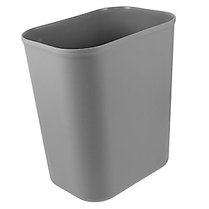 Anneome Garbage Basket Small Trash Bin Square Trash Bin Kitchen Trash Can Under Sink 4 Gallon Trash Can Kitchen Trash Basket Plastic Trash Can Office Garbage Can Small Trash Can Clean
