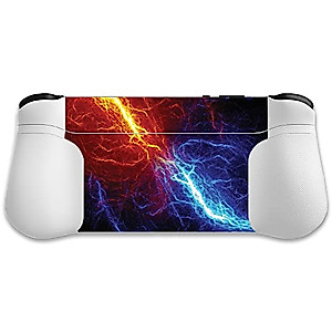 MightySkins Skin Compatible with Logitech G Cloud Gaming Handheld - Color Lightning | Protective, Durable, and Unique Vinyl Decal wrap Cover | Easy to Apply | Made in The USA