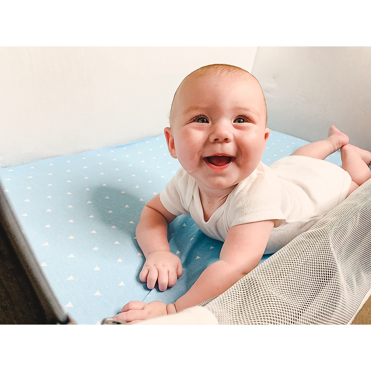 Bassinet Bed Sheets – Premium Bassinet Fitted Sheets 4 Pack – 100% Jersey Knit Cotton Cradle Sheets – Bassinet Bedding for Standard Size Oval or Halo Bassinet Pads – Bassinet Sheet for Boy & Girl