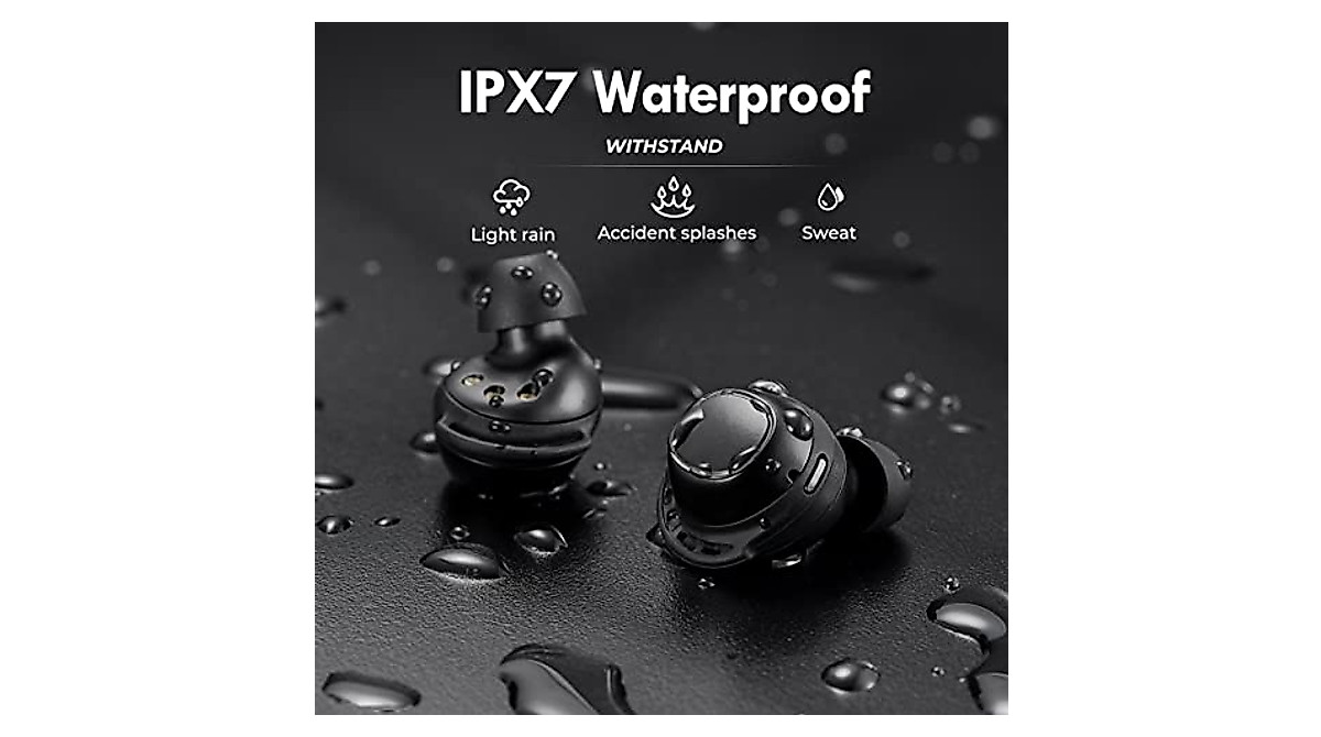 Roeric True Wireless Earbuds: Deep Bass & Waterproof