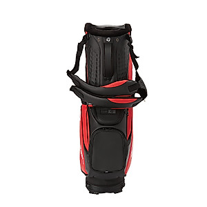 TaylorMade Unisex's Tour Stand Bag, Red, Black & White, One Size
