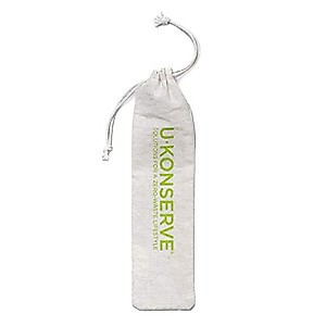 U-Konserve Cotton Drawstring Pouch for Reusable Drinking Straws, Brushes and Utensils - Carrying Case Keep Reusables Clean On the Go - Machine Washable