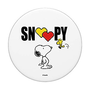 Peanuts Valentine Snoopy Love PopSockets PopGrip: Swappable Grip for Phones & Tablets