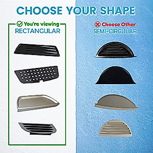 Refrigerator Drip Catcher for Water Tray, Absorbent Pad for Refrigerator Drip Tray, Protects Water Spills, No More Water Stains (Rectangular)