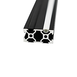 Iverntech Dust Protection Soft Cover Seal Strip for 20 Series 6mm Slot Aluminum Profile Extrustion Black 5 Meters