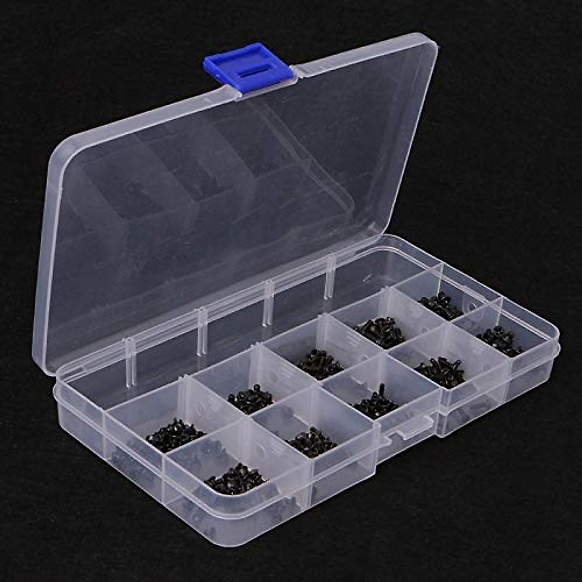 Screw 500Pcs 10 Sizes Black Laptop Notebook Screws Set Kit RepairThe Laptop for Hardware +Screw Driver New #20/19W