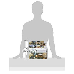 Reminisce (REMBC) Happy Camper Scrapbook Collection Kit, Multi Color Palette, 12x12 inches