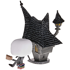 Funko 42599 POP. Vinyl: Town: Nightmare Before Christmas Jack's House W Collectible Figure, Multicolour, us one-Size