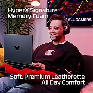 HyperX Cloud III Wireless – Gaming Headset for PC, PS5, PS4, up to 120-hour Battery, 2.4GHz Wireless, DTS Spatial Audio, 53mm Angled Drivers, Memory Foam, Durable Frame, 10mm Microphone, Black