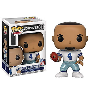 Dak Prescott (Dallas Cowboys) NFL Funko Pop! Series 4 w/Ecotek Protective Case